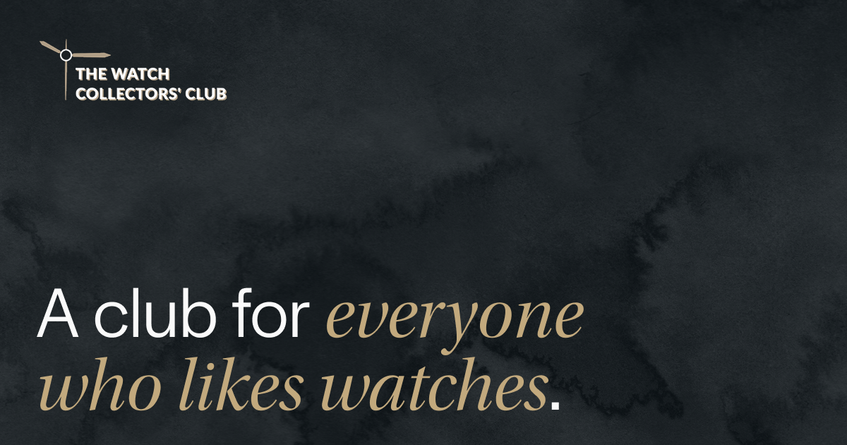 About us | The Watch Collectors' Club